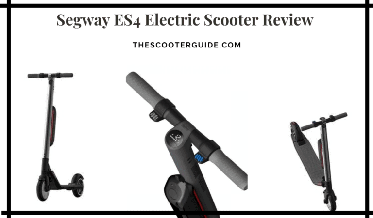 Segway Es4 Review - Ninebot Electric Scooter - Thescooterguide