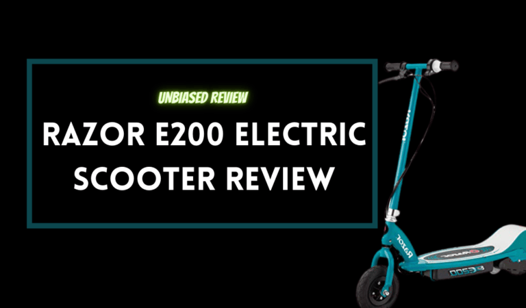 Razor E200 Electric Scooter Review - Worth the Money?