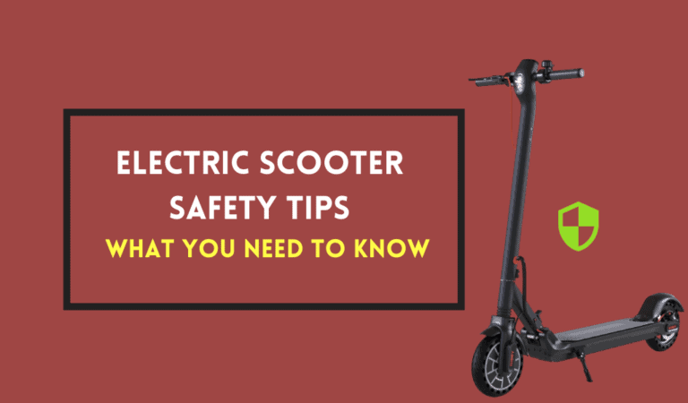 Electric Scooter Safety Tips - What you need to know